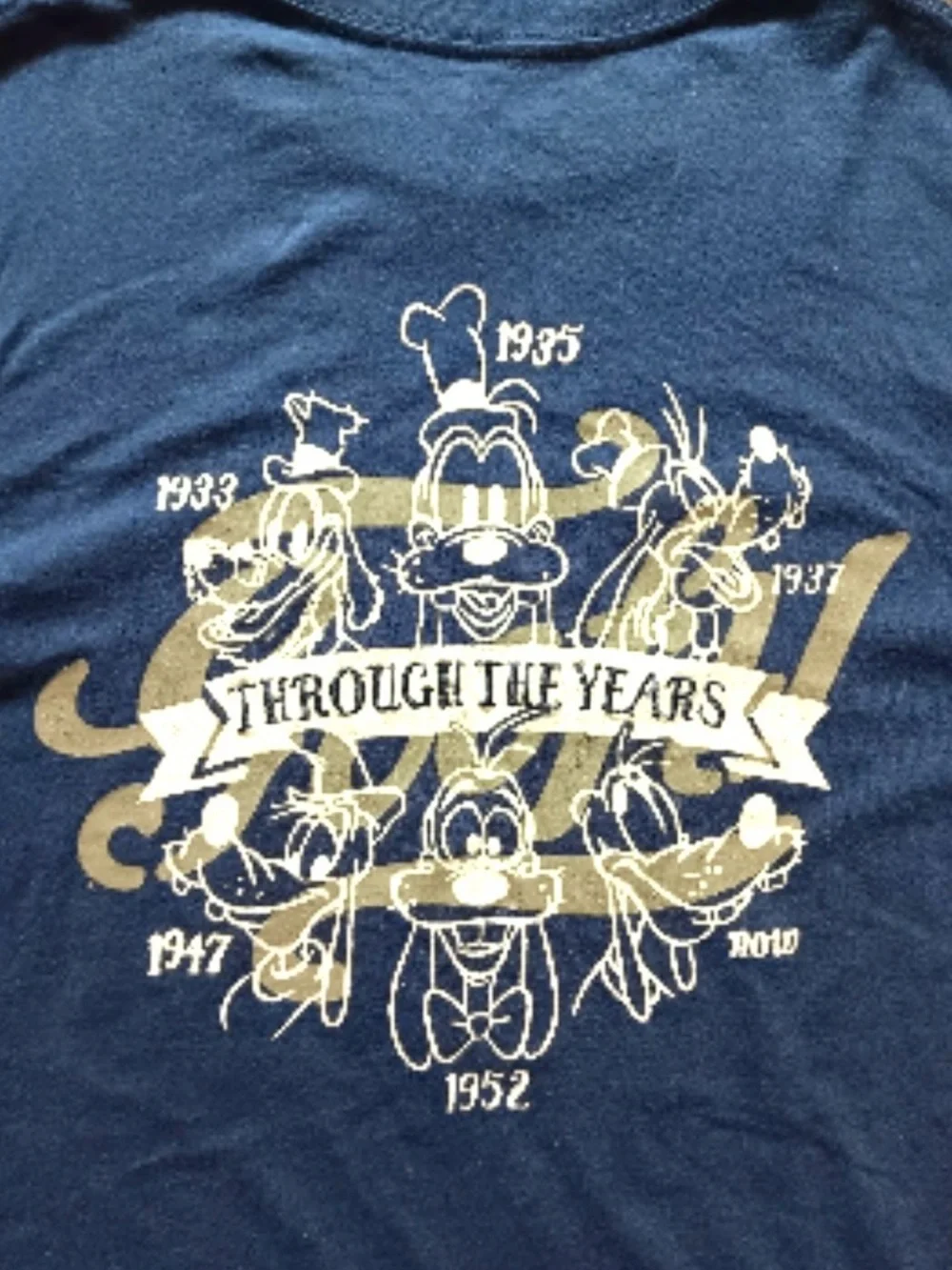 Disney | Tops | Disney Goofy Through The Years Shortsleeve Tee | Poshmark
